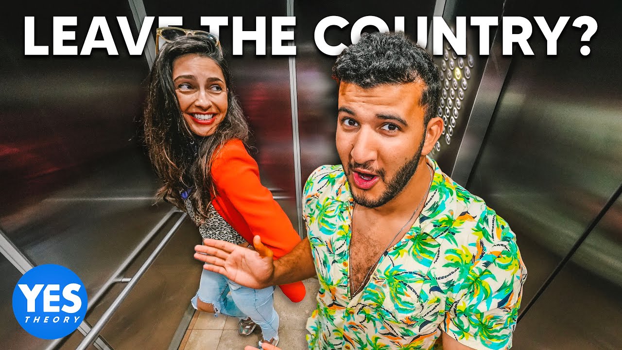 Asking Strangers in Elevators to Leave the Country with us!!