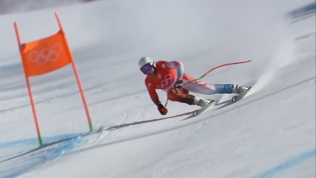 Beijing Olympics Quick Highlights - Swiss Alpine Ski Racer Wins Gold