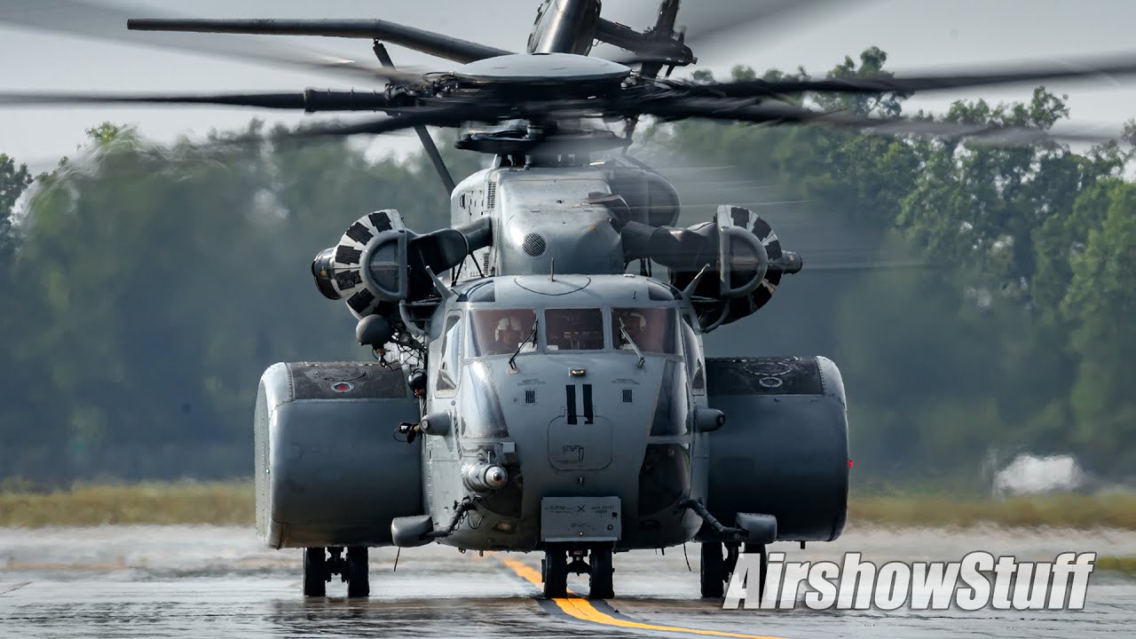 Military aircraft and warbirds put on a stunning show over Michigan