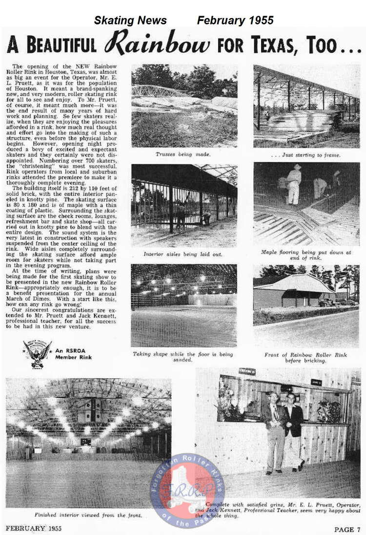 Rainbow Roller Rink celebrates 70 years. Conroe landmark hosts free ...