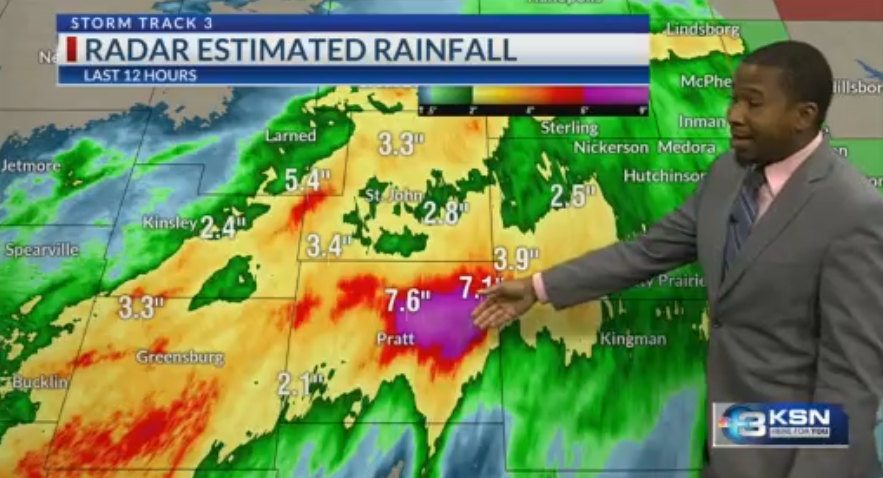 Friday storm chance, weekend heats back up