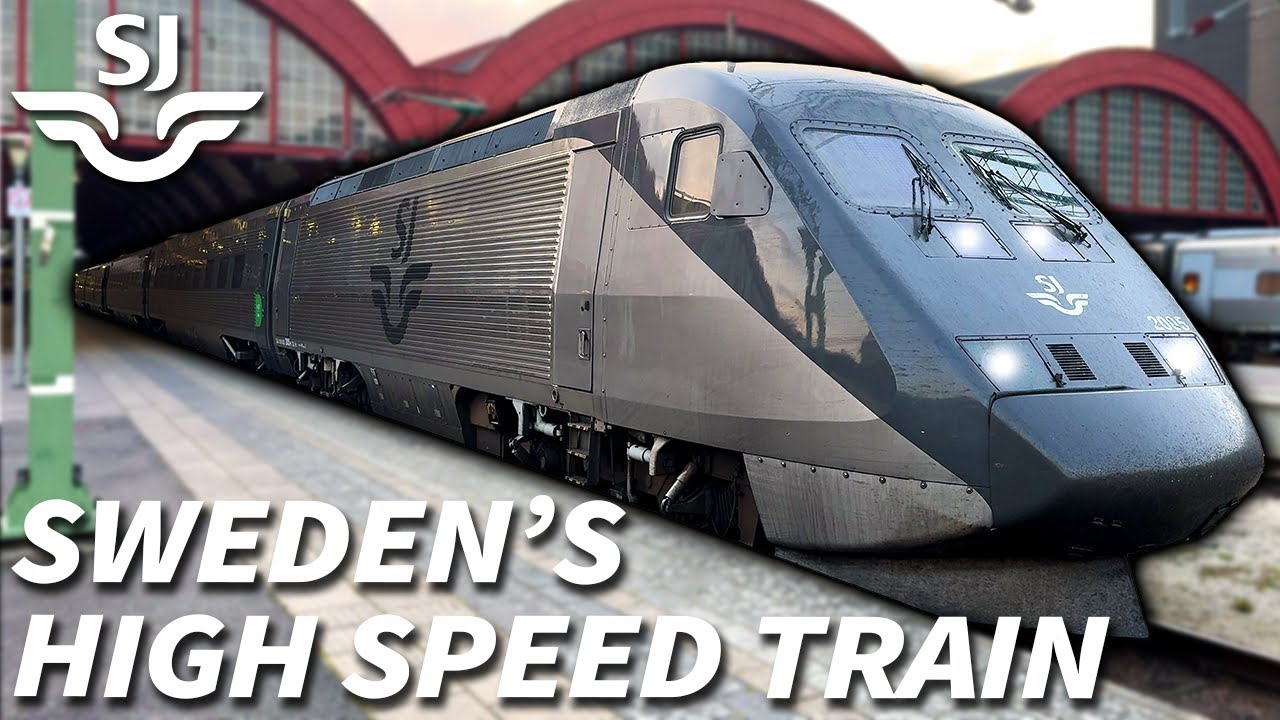 Riding Sweden’s X2000 High-Speed Train in First Class