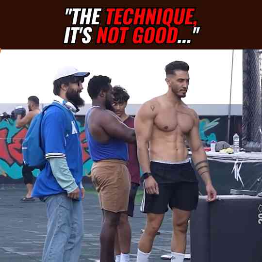 the technique is not good