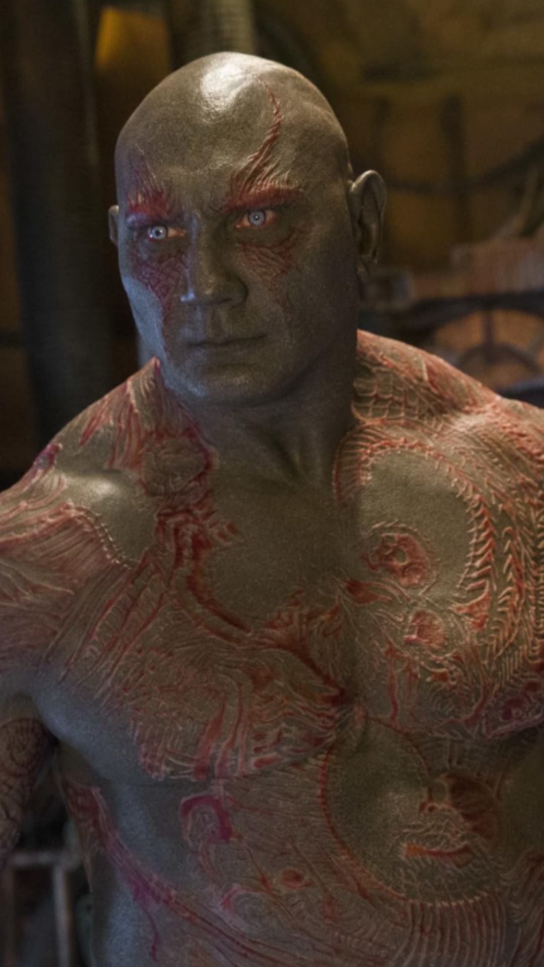 How Dave Bautista transforms into Drax