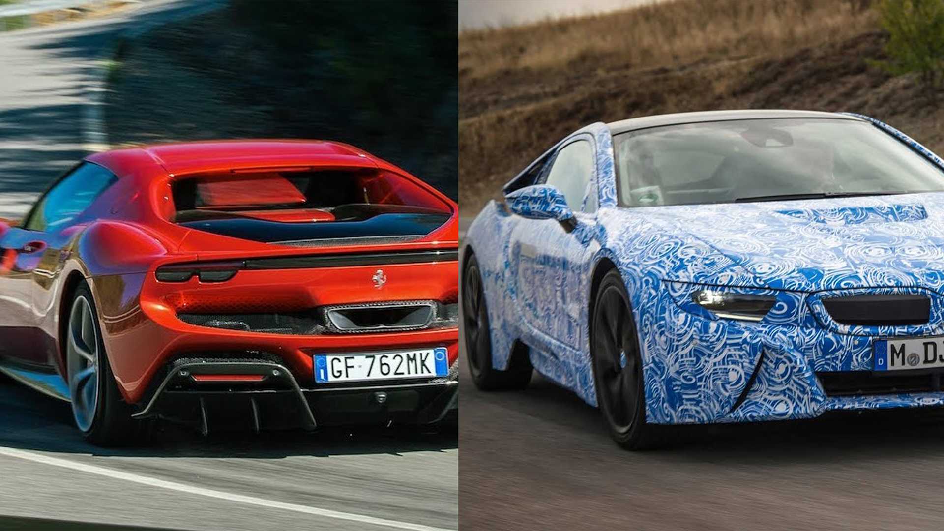 Ferrari 296 GTB vs BMW i8