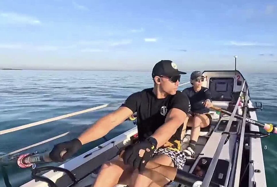 Louisiana couple rows 600 miles across the Arctic with Jimmy Graham ...