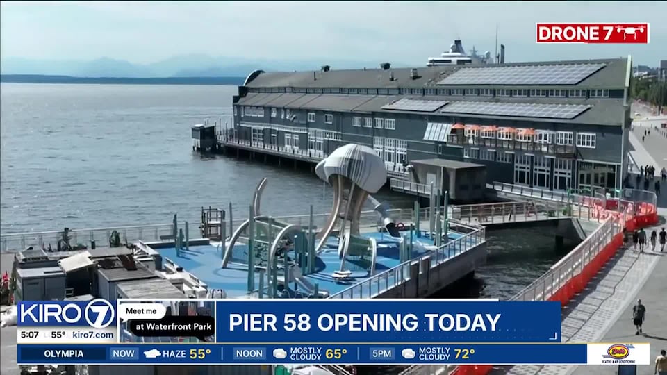 VIDEO: Seattle's Pier 58 Opening Preview