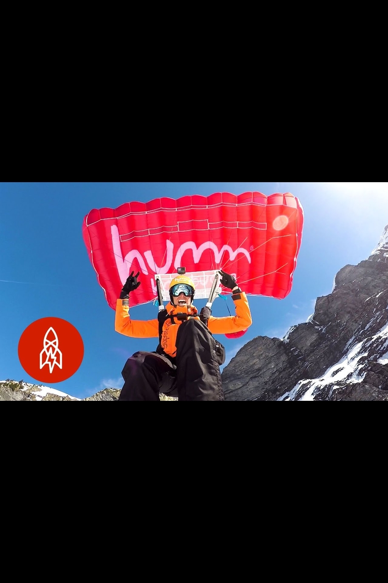 Le ski base jumping, l'aventure extrême de matthias giraud