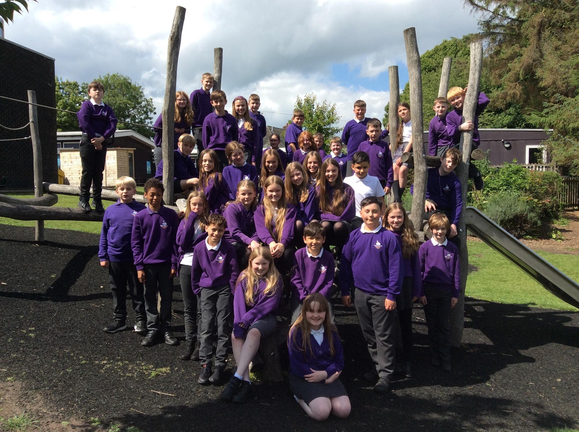 Year 6 school leavers from across Northumberland