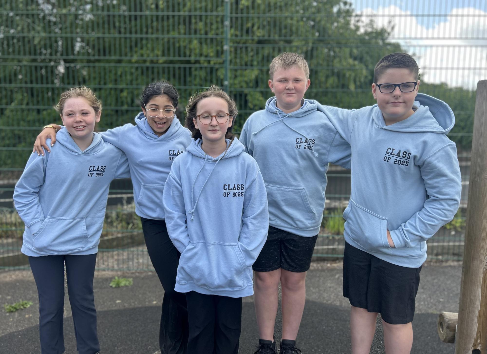 Year 6 school leavers from across Northumberland