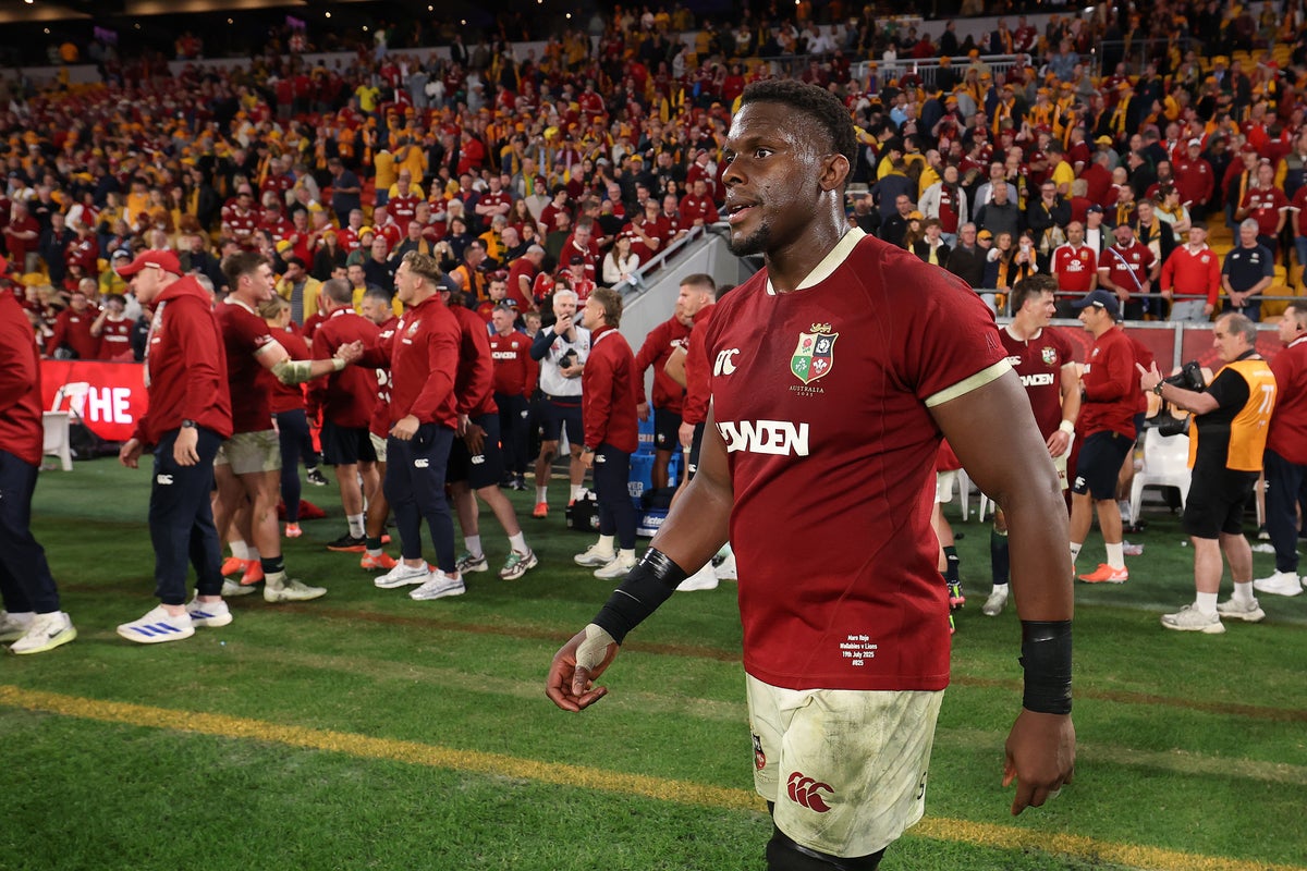 Maro Itoje issues rallying cry to Lions ahead of second Test: ‘Not all ...
