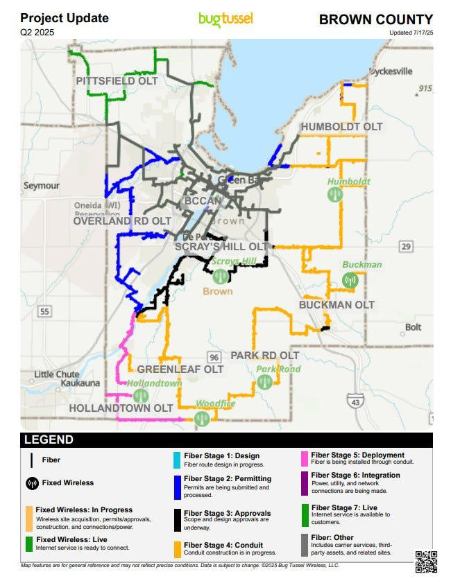 Pittsfield first to get broadband internet under Brown County's $27M ...