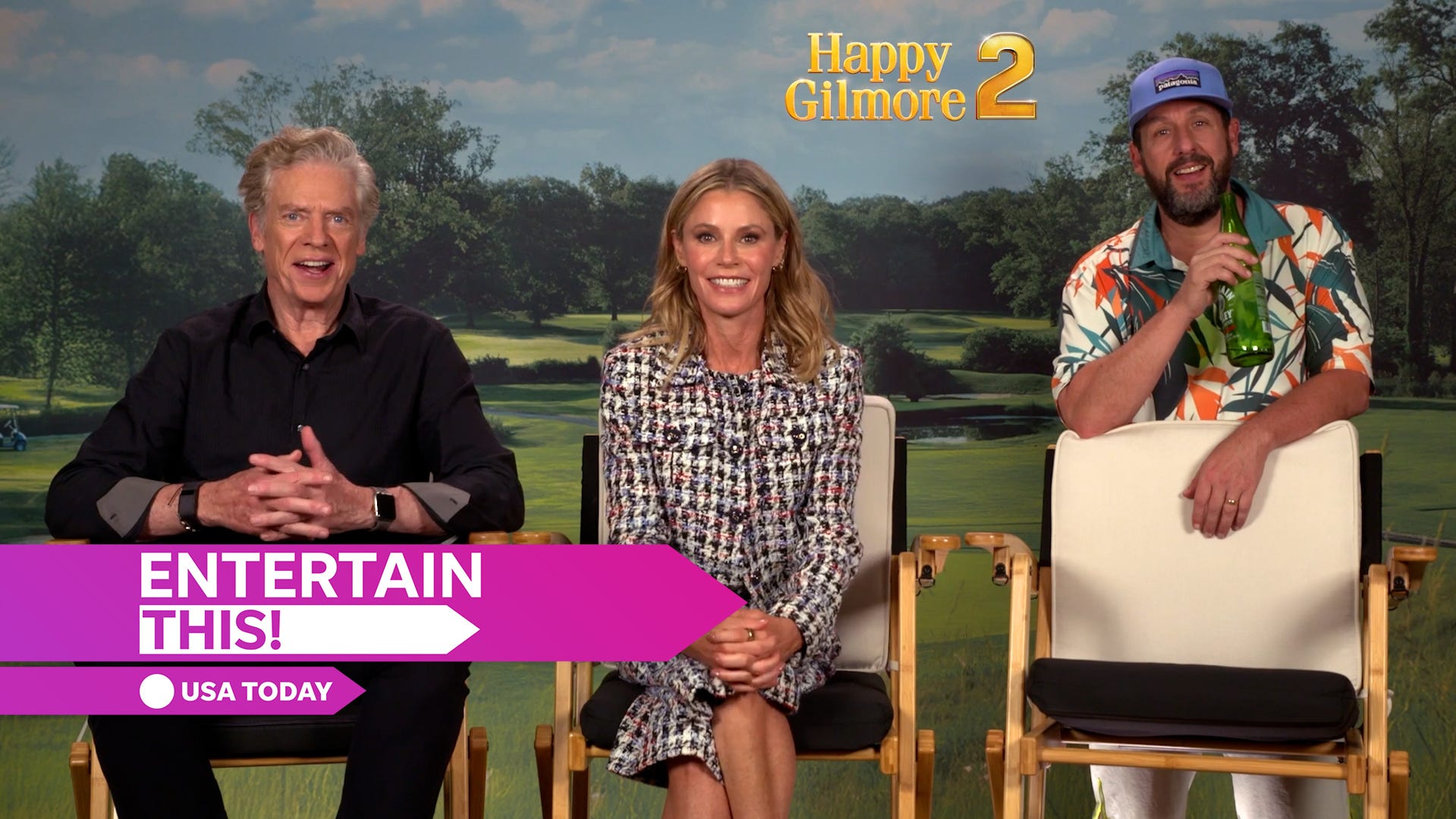 Adam Sandler, crew reunite for 'Happy Gilmore 2' with surprises and laughs