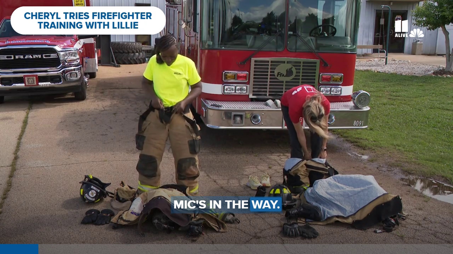 Suit up like a firefighter: 70 pounds of gear and 2 minutes