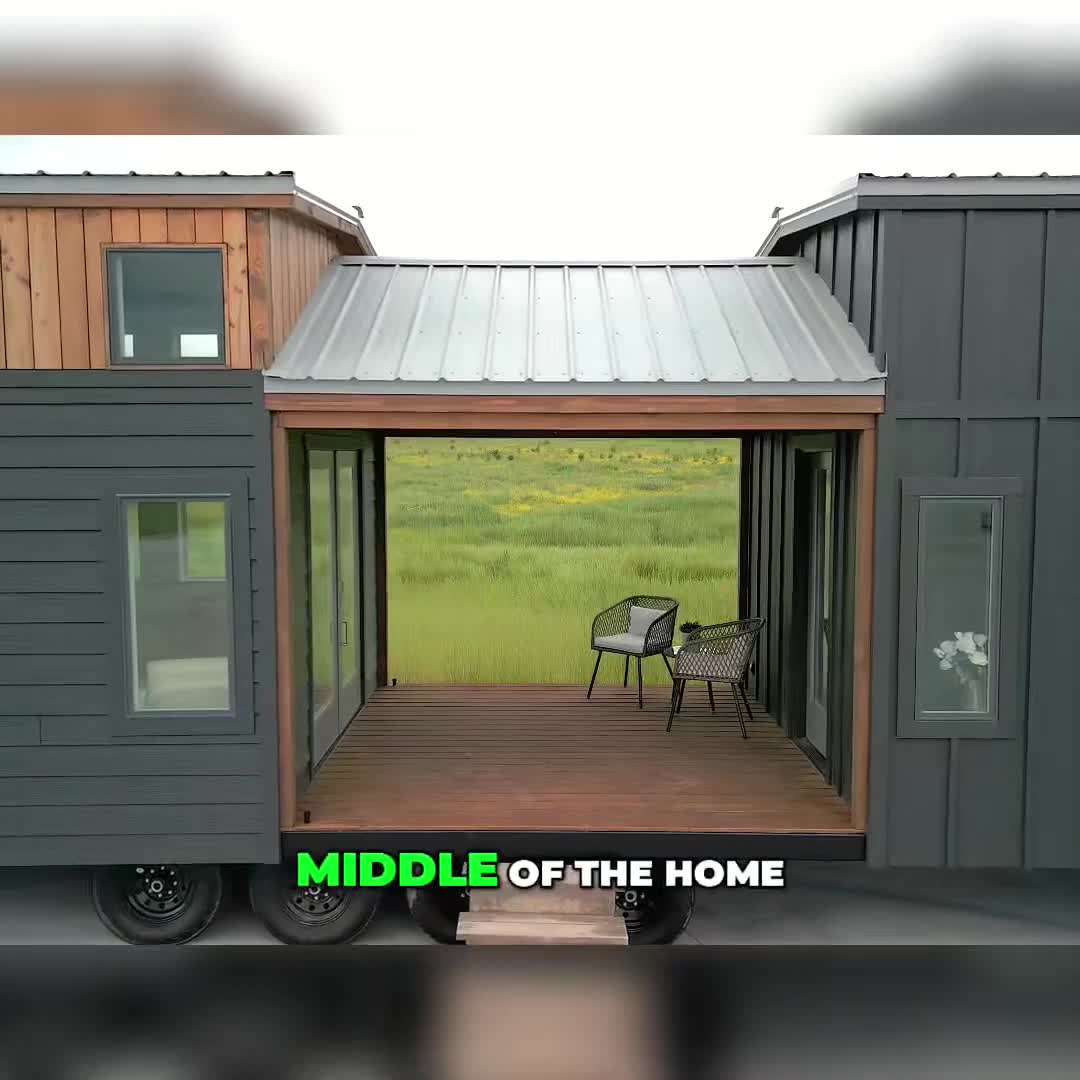 Explore the unique split-design of this home