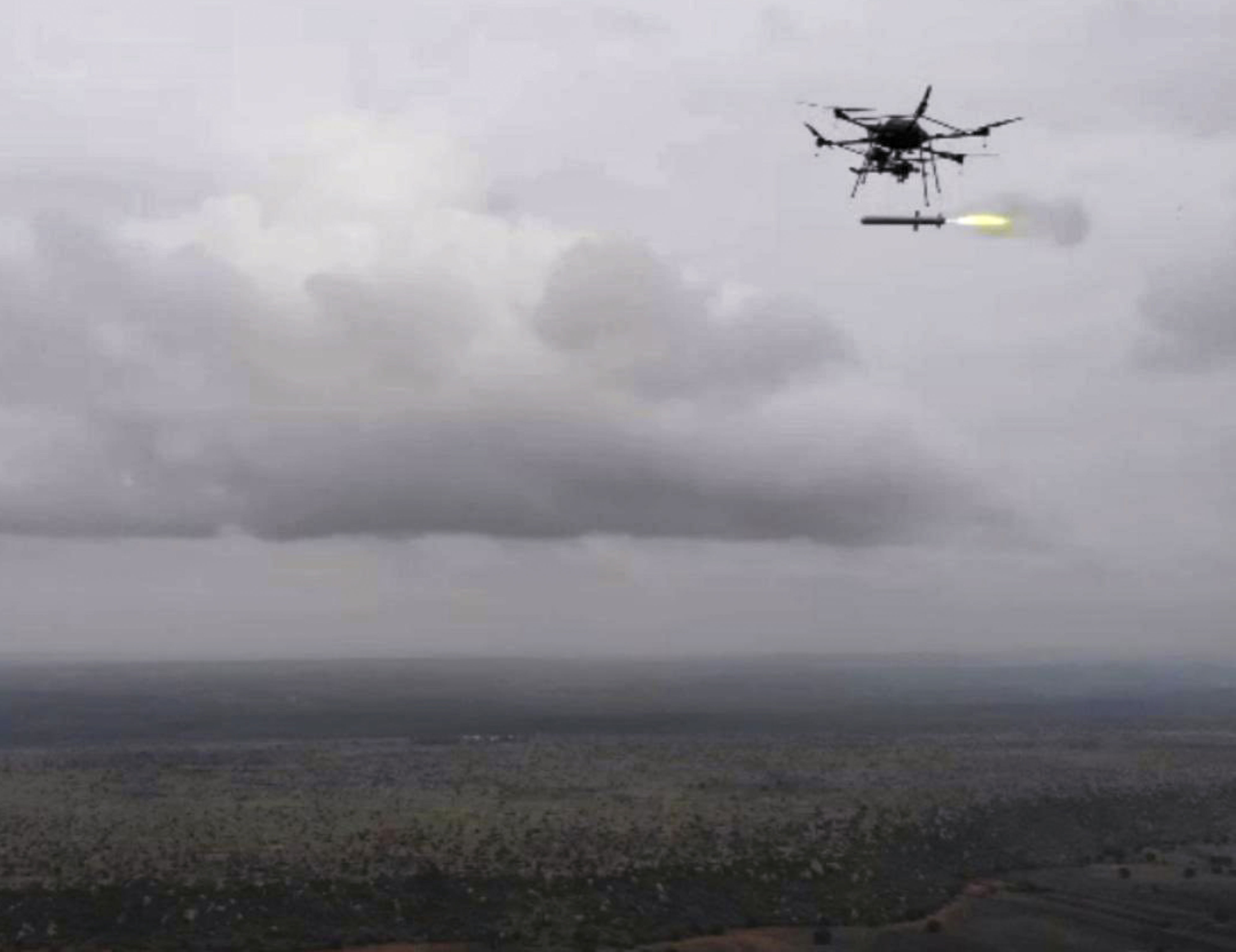 DRDO test-fires drone-launched missile