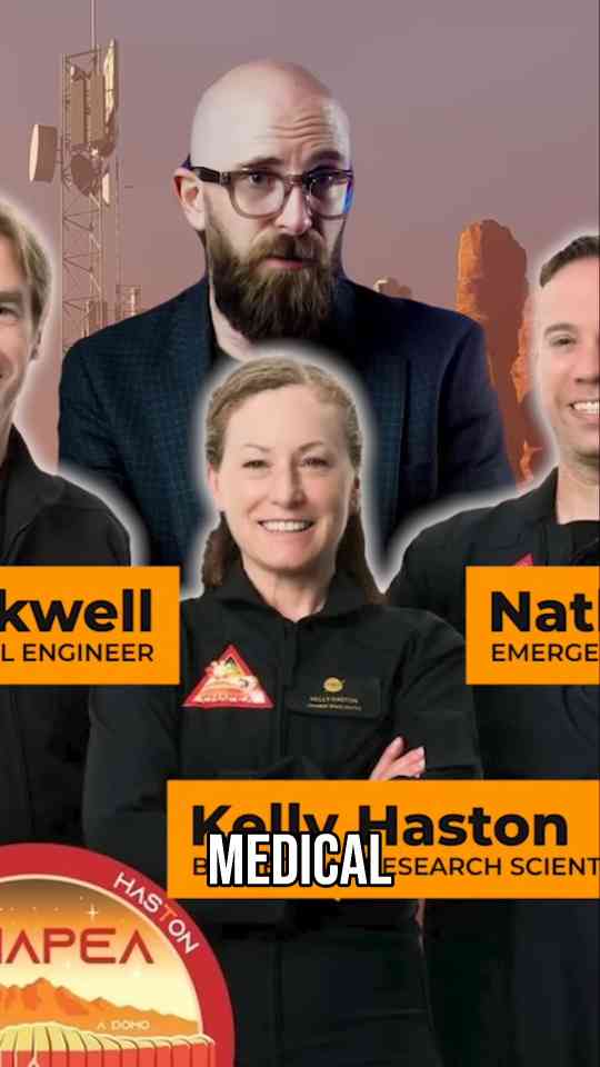 NASA's Mars Mission - Crew Health Study in Mars Dune Alpha