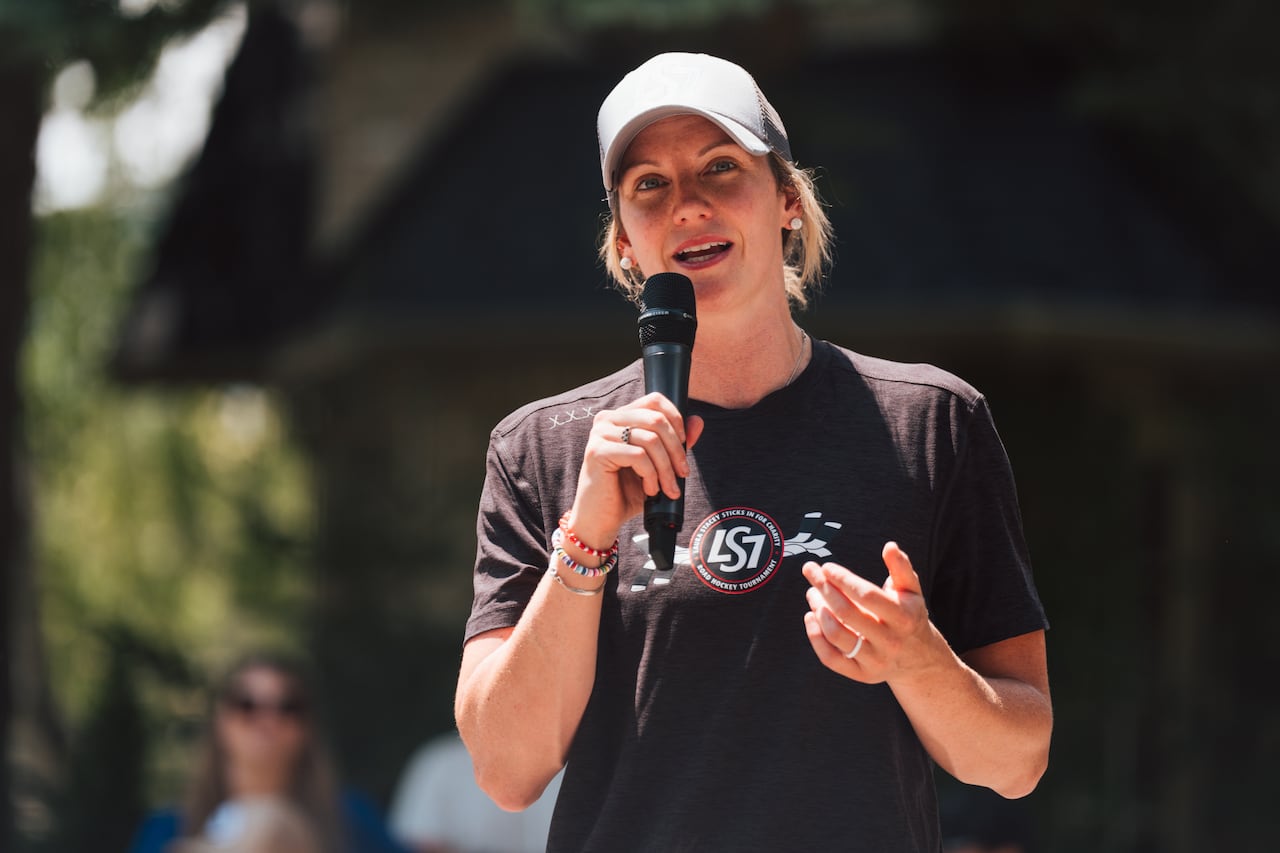 How Laura Stacey is using road hockey to give back to the 2 cities that ...