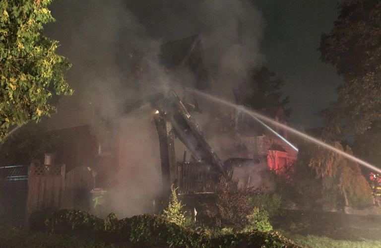 $600K blaze destroys Windsor home in South Walkerville