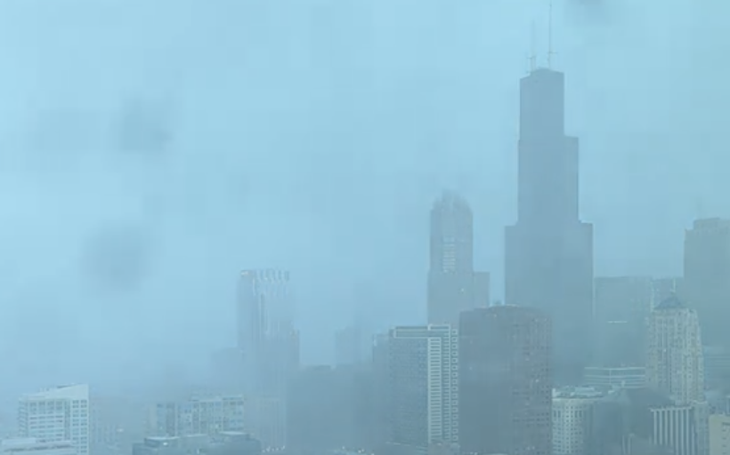 Powerful Thunderstorms Slam Chicago