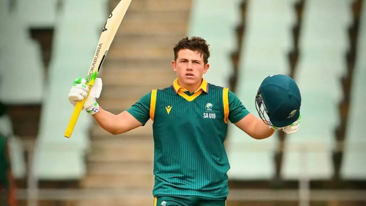 HISTORY! South Africa batter smashes first double century in Youth ODI ...