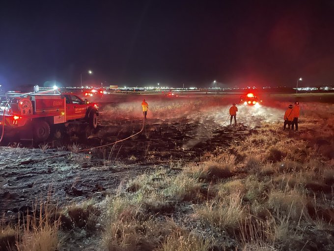 Two fires ignite near freeway in Salt Lake City, fireworks ‘unlikely’ cause