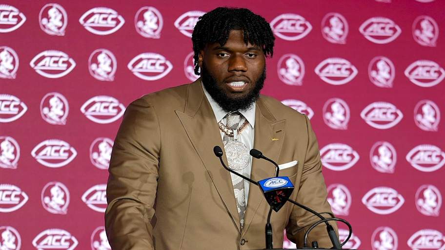 FSU football standout breaks the rock to cap off summer workouts