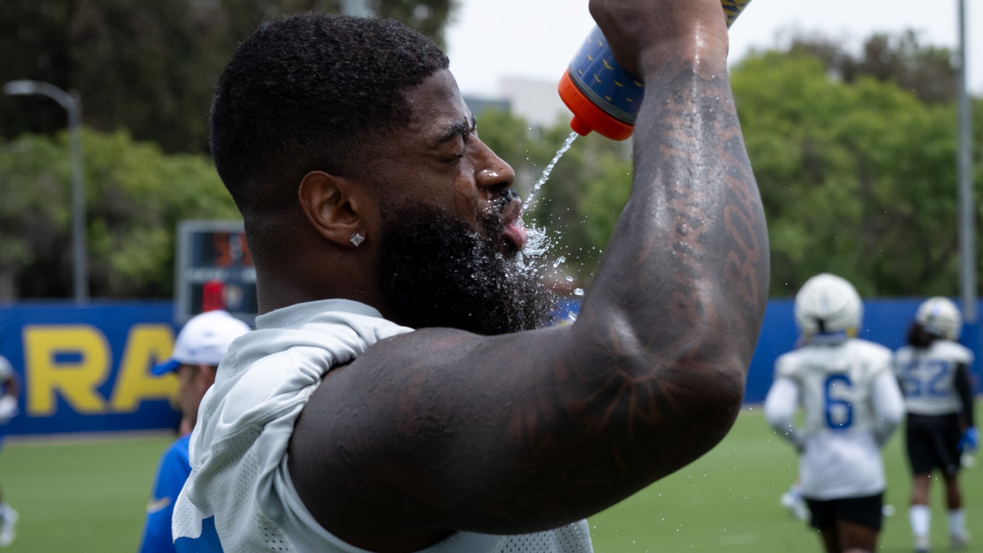 Jared Verse found out about Aaron Donald's workouts, the hard way