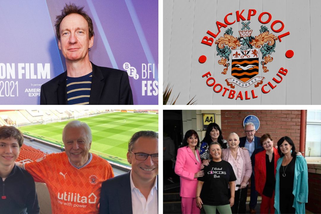 13 celebrities who support Blackpool F.C including David Thewlis, John ...