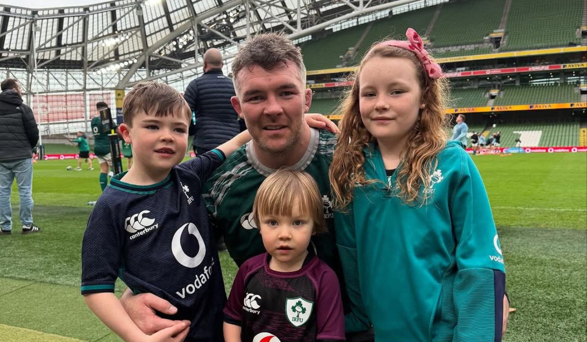 Inside Peter O'Mahony's family life with wife Jessica as they celebrate ...