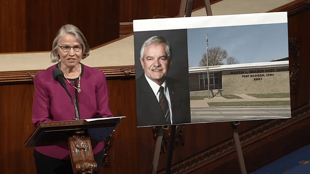 Bill introduced to rename Fort Madison post office in honor of late Rep ...