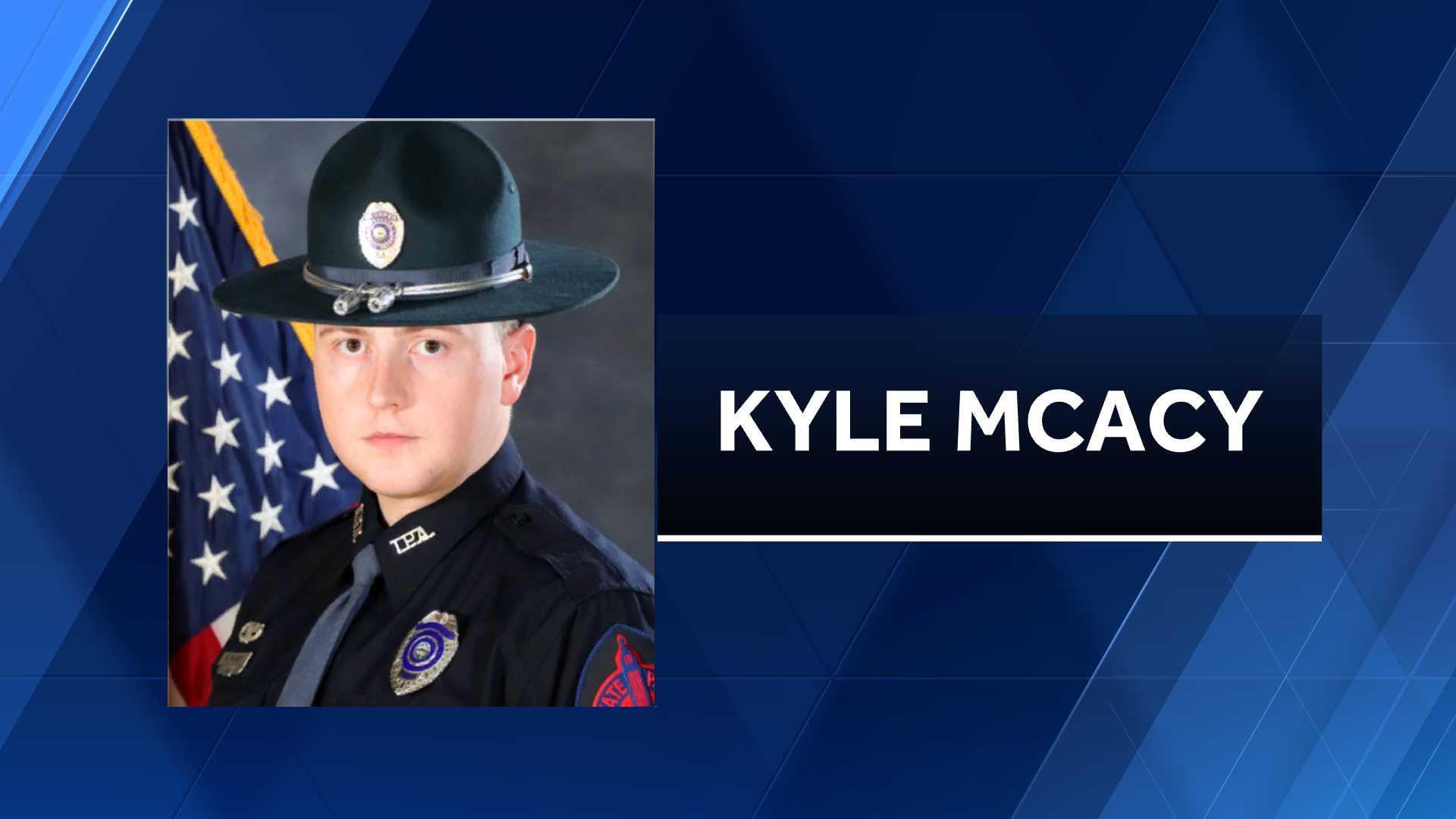 Fallen state trooper Kyle McAcy honored at national law enforcement vigil