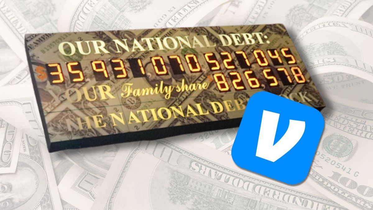 Can you Venmo the government to pay off the national debt? It's one option