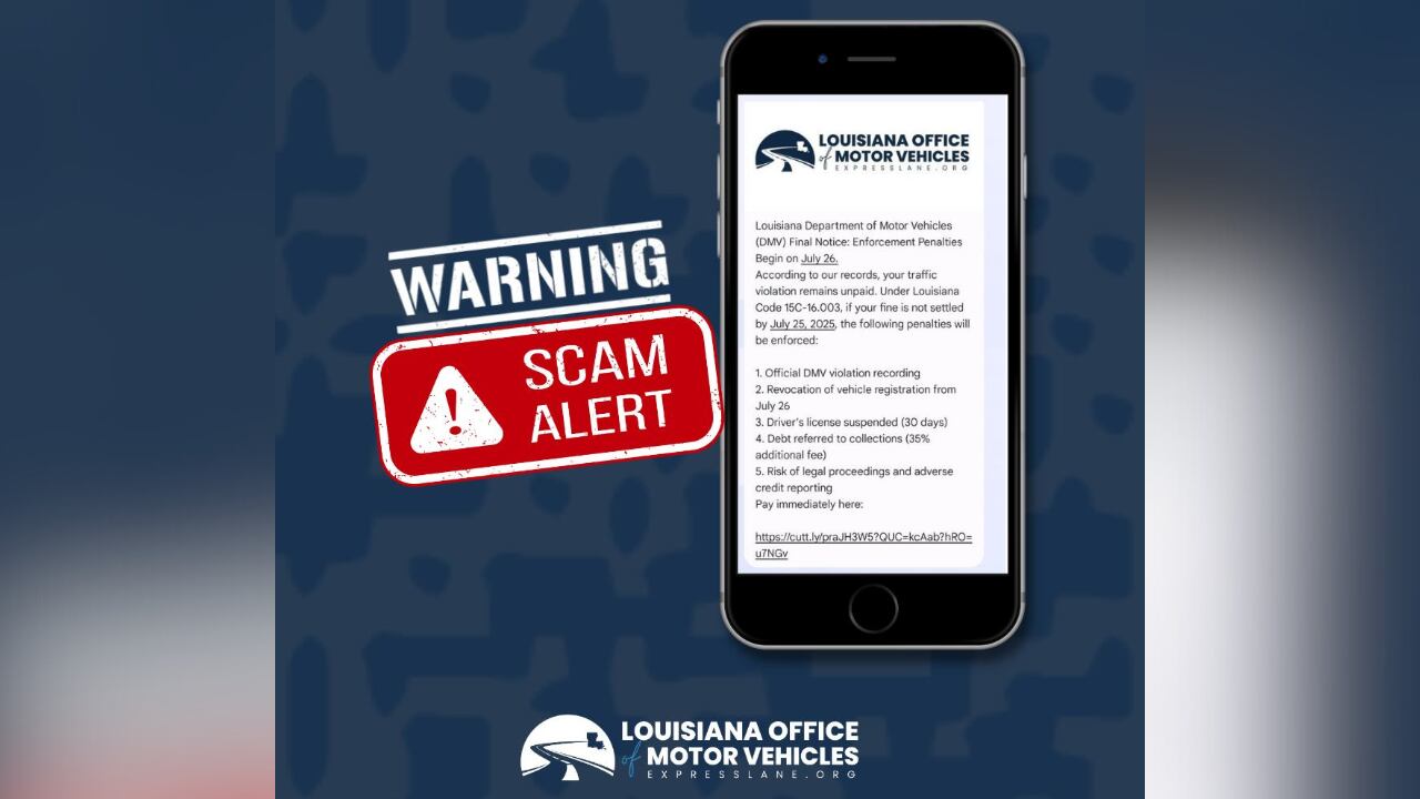 State officials warn residents of OMV text message scam