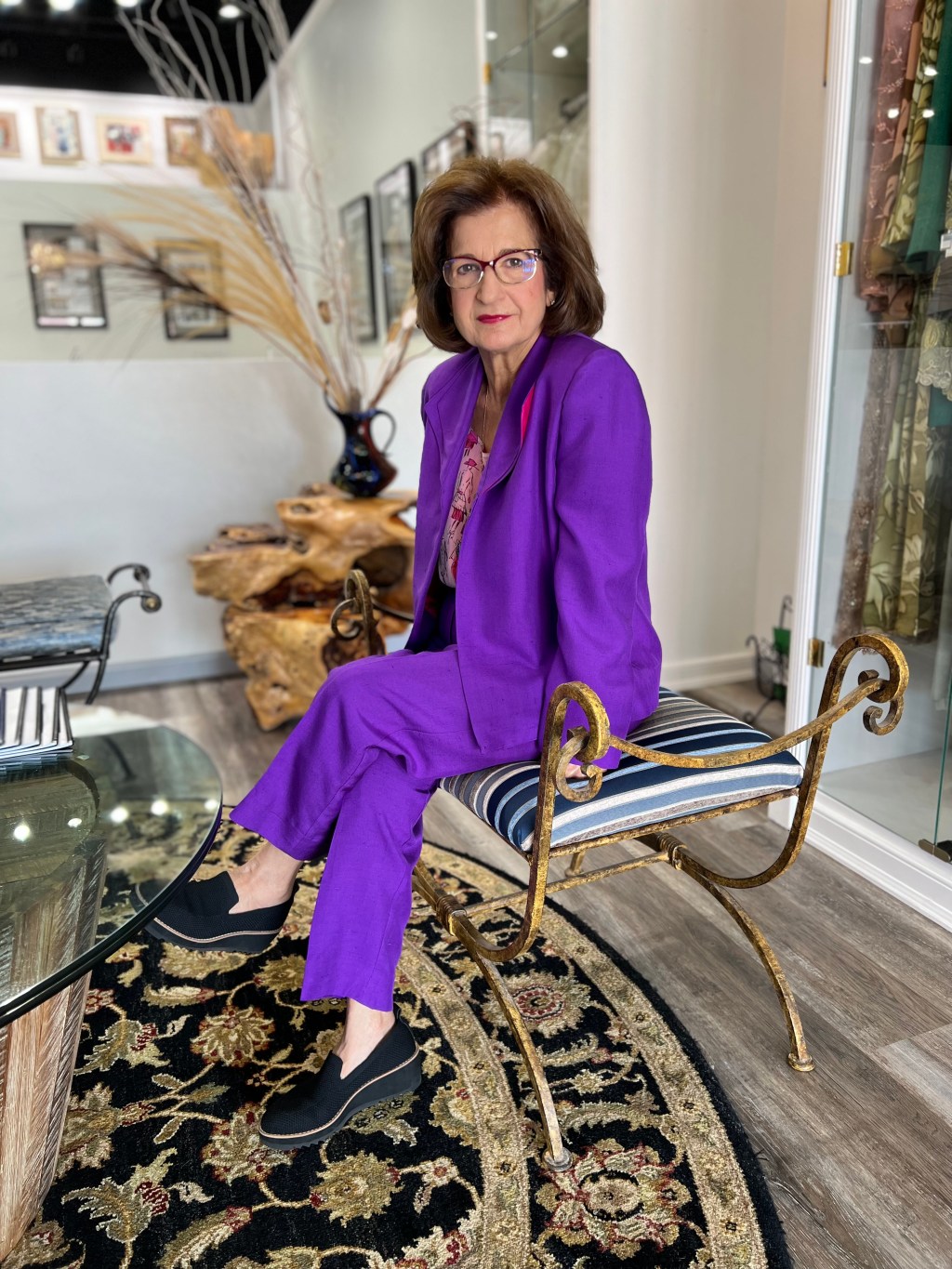 Designer for Hillary Clinton and Fashion School Founder Jamileh Kamran ...