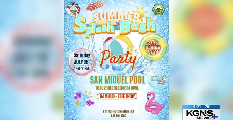 Free family Splash Party set for Saturday at North Central Park