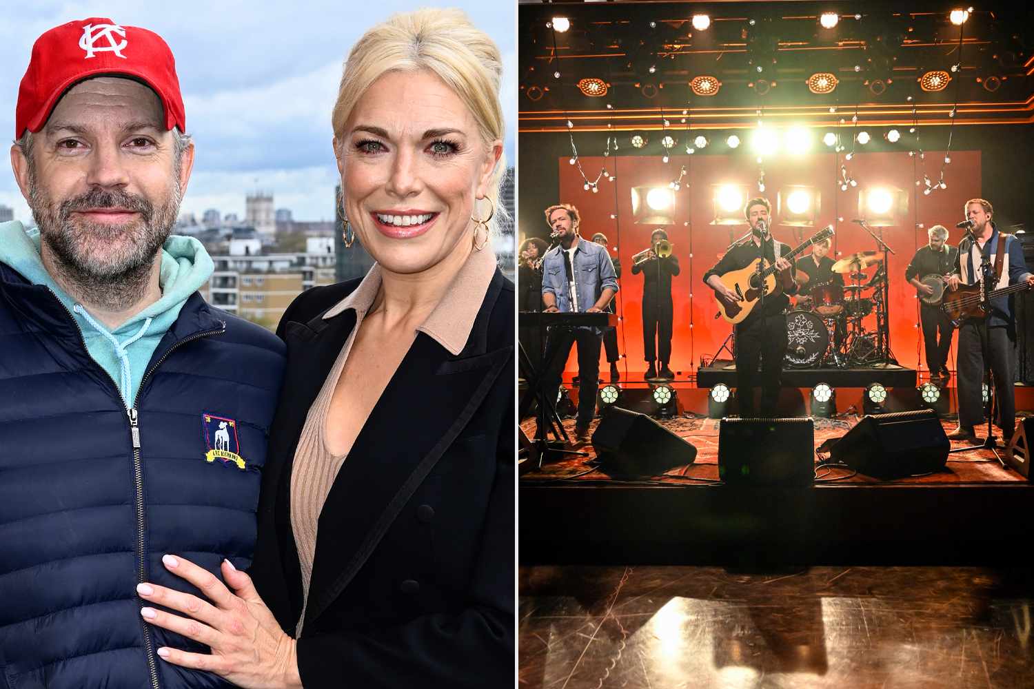 “Ted Lasso” Cast Joins Mumford & Sons Onstage at Band’s Concert to Sing ...