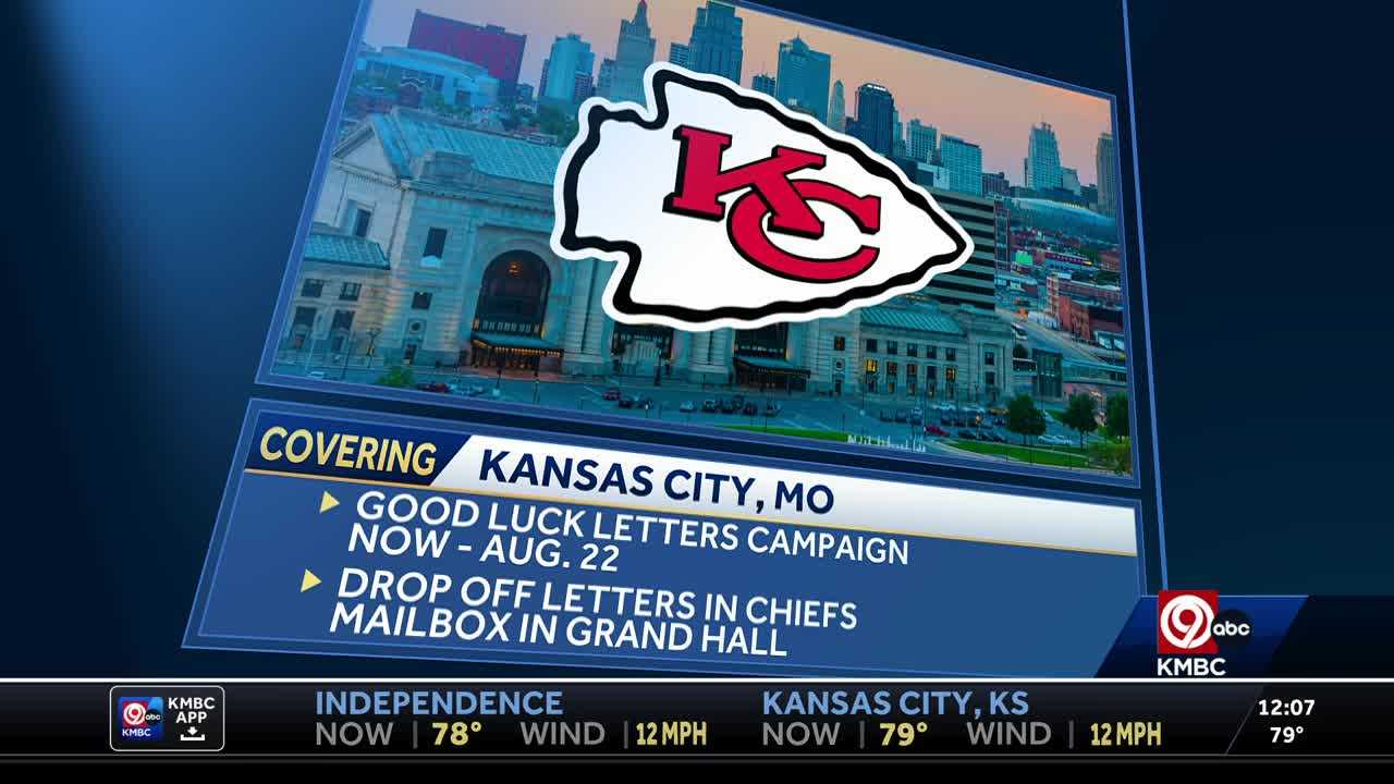 Young Chiefs fans can show their support through Good Luck Letters campaign
