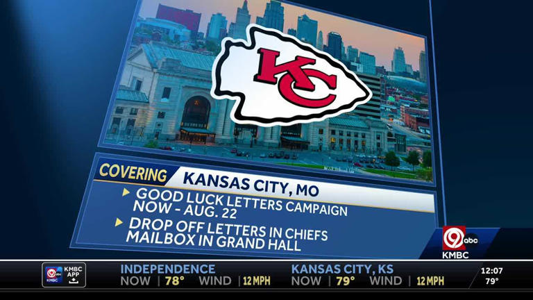 Young Chiefs fans can show their support through Good Luck Letters campaign