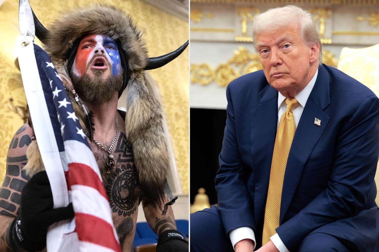 'QAnon Shaman' Was Pardoned by Trump for Role in Jan. 6 Riot. Now He's ...