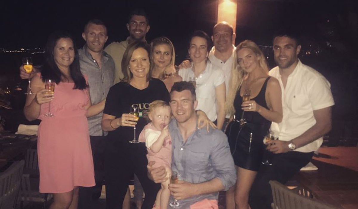 Inside Peter O'Mahony's family life with wife Jessica as they celebrate ...