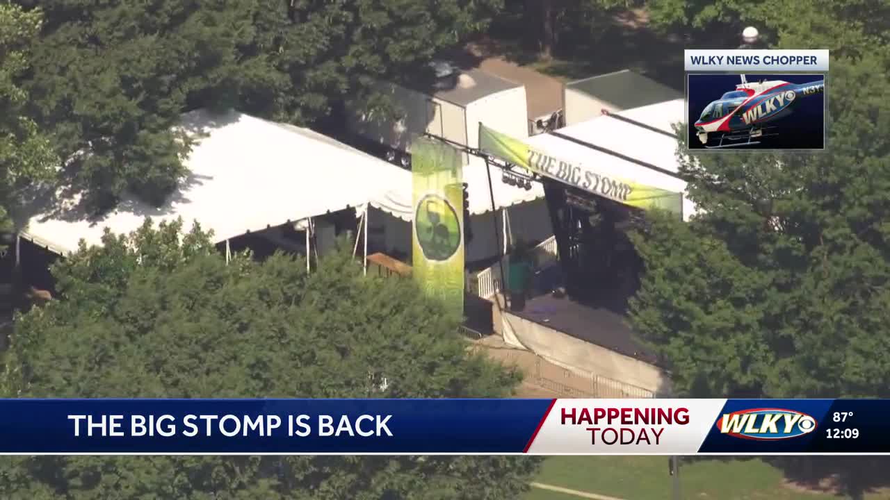 Big Stomp music festival returns to Louisville's waterfront: What to know