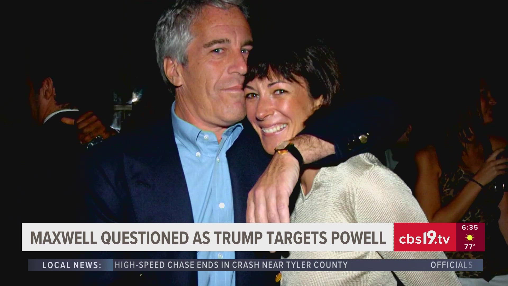 Ghislaine Maxwell questioned as Trump targets Federal Reserve Chair ...