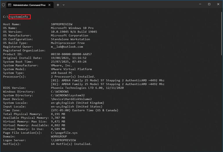 How to check your PC's full specifications on Windows 10