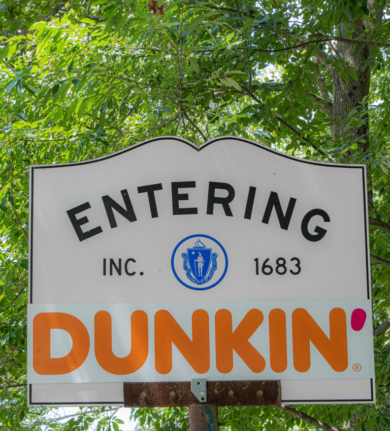 Town changes name to Dunkin' for one day. 'That's the dream.'