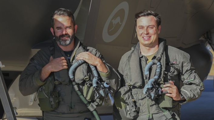 USAF, USMC, RAF Pilots Fly Australian F-35As during Talisman Sabre