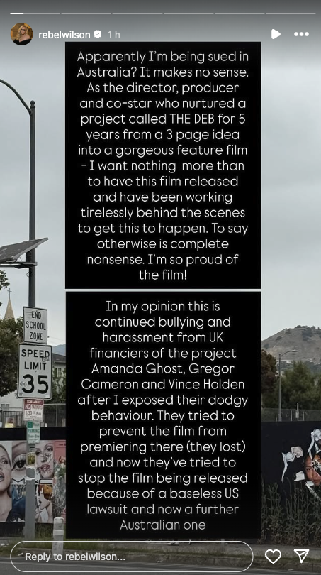 'I won't be silenced': Rebel Wilson hits back after being sued by ...