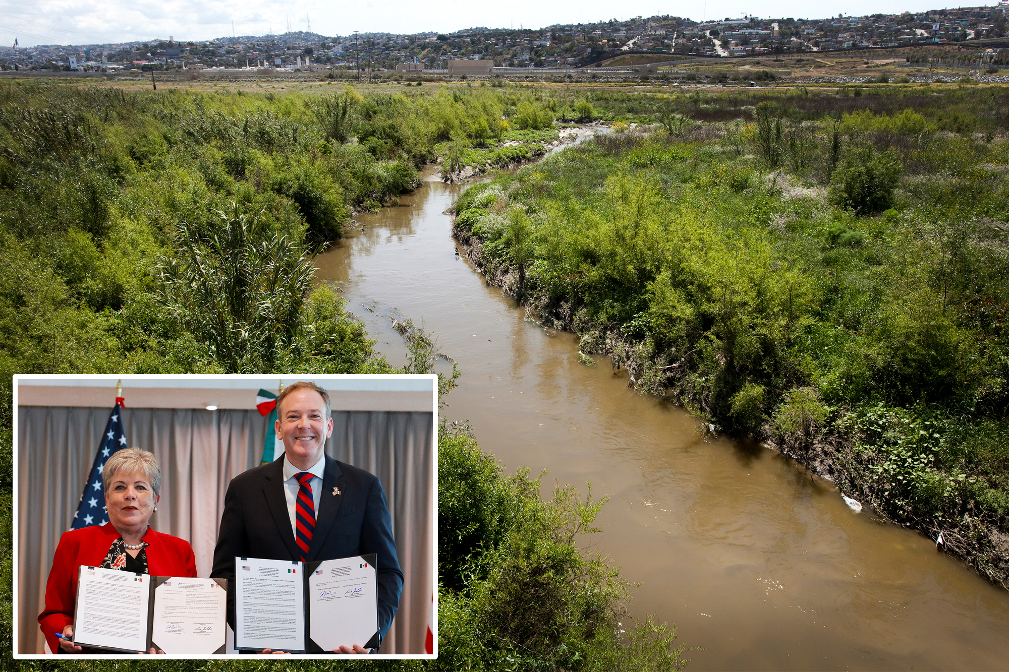 US and Mexico sign accord to combat Tijuana River sewage flowing across ...