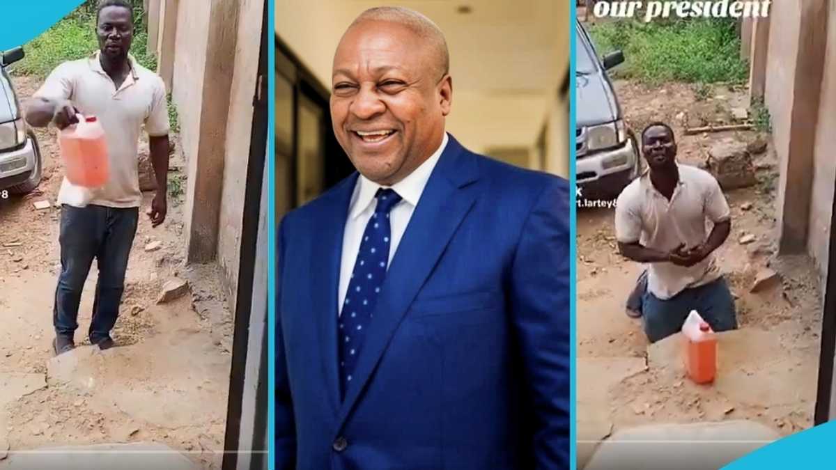 Man praises President Mahama over purported fuel price drops and ...