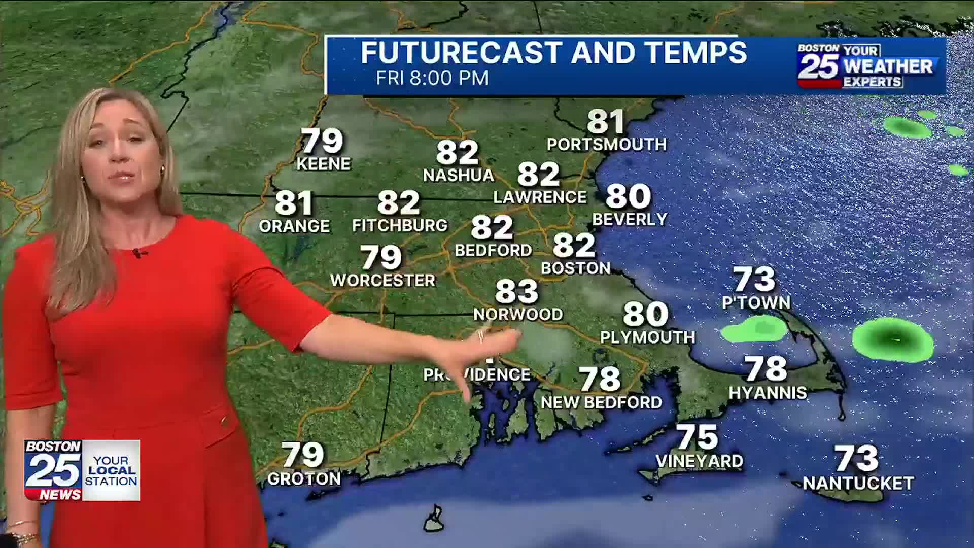Weather Alert: Hot and humid, with some storms